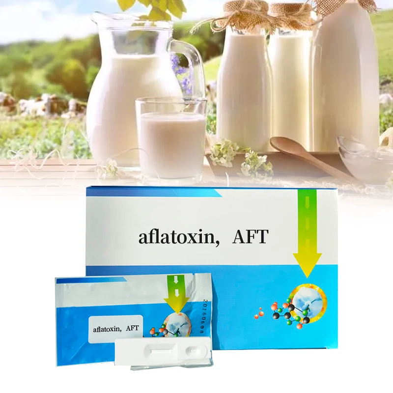 Custom Packaging Aflatoxin M1 Test Kit Determine Toxins Agricultural ...