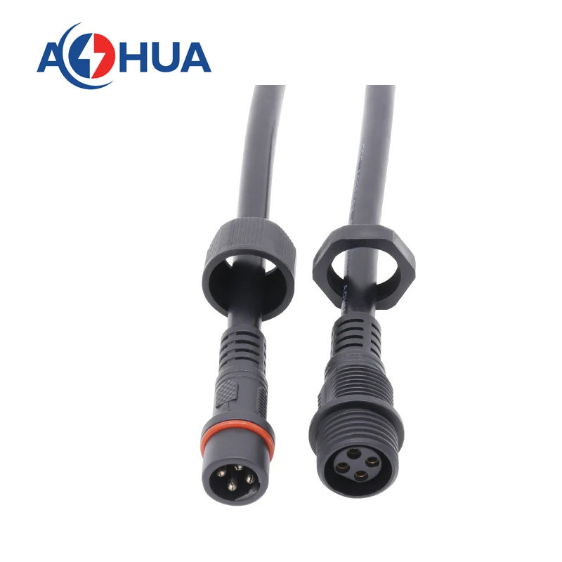 2 Pin Waterproof Connector M19 Car Cable Male Female Panel IP65 Plug ...