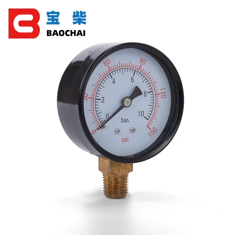 0-10bars Vacuum Manometer - Stable Performance & Double Scale