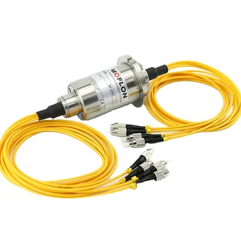 Rotating Electrical Connectors Air Swivel Splicing Solid Fiber Optic ...