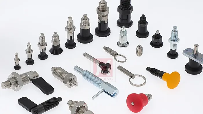 Standard Locking Handle Retractable Stainless Steel Spring Plunger ...