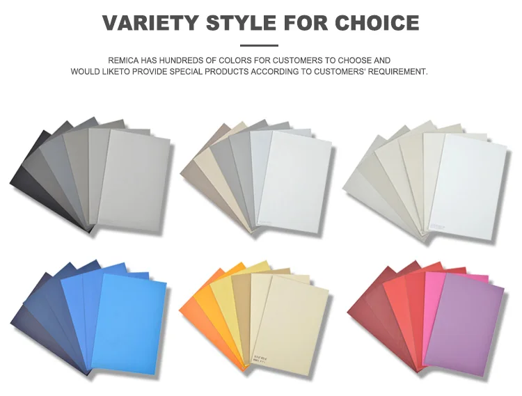 White Solid Color HPL Decorative Materials HPL 0.6mm HPL Laminate Sheet ...