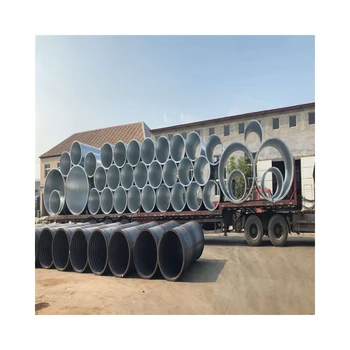 Large Diameter Corrugated Pipe Culvert Pipe Assemble Galvanized ...