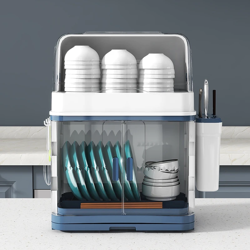 Multifunctional Kitchen Drying Storage Draining Bowl Dish Drop Rack ...