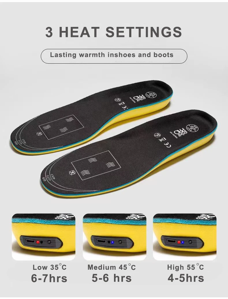 Winter Heated Insoles - Keep Your Feet Warm and Comfortable
