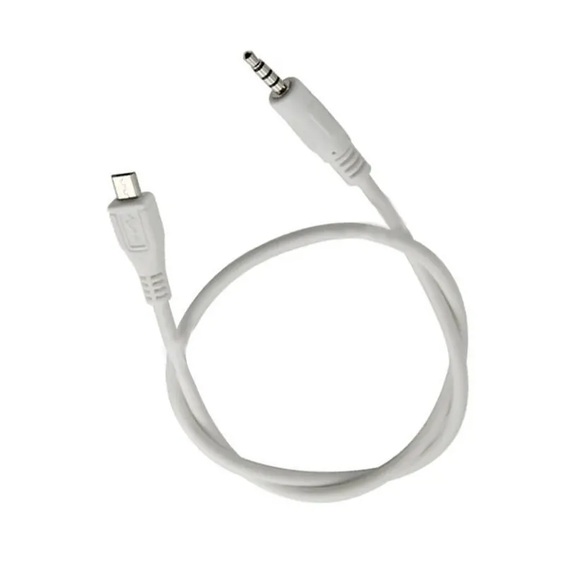 3.5mm Male To Micro Usb Male Audio Cable For Android/mobile/samsung ...