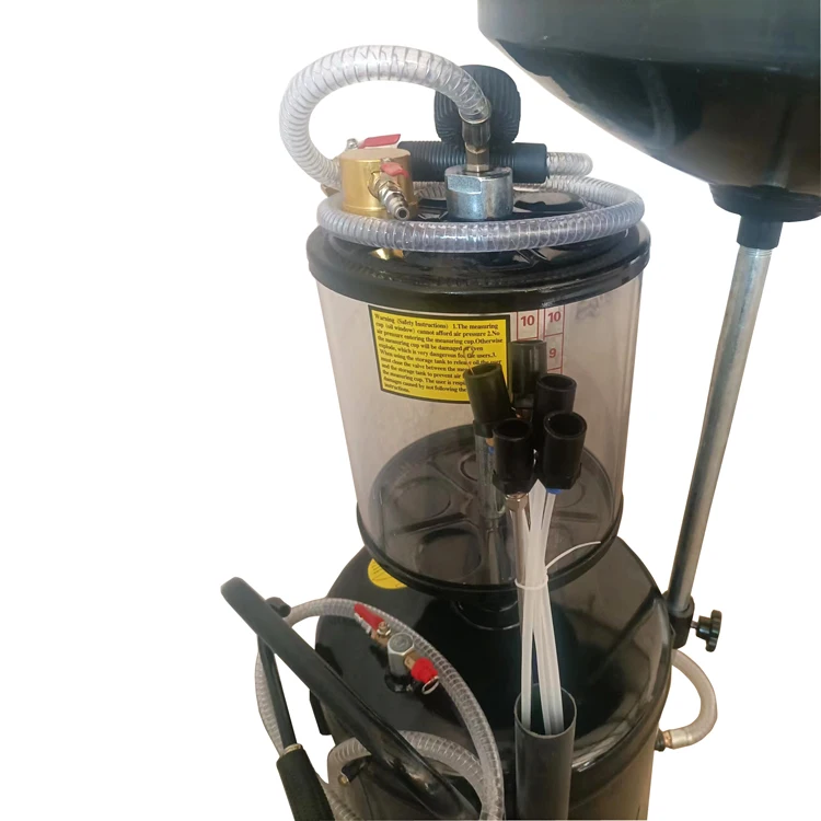 90l Pneumatic Oil Drainer With Measuring Cup Waste Oil Collecting ...