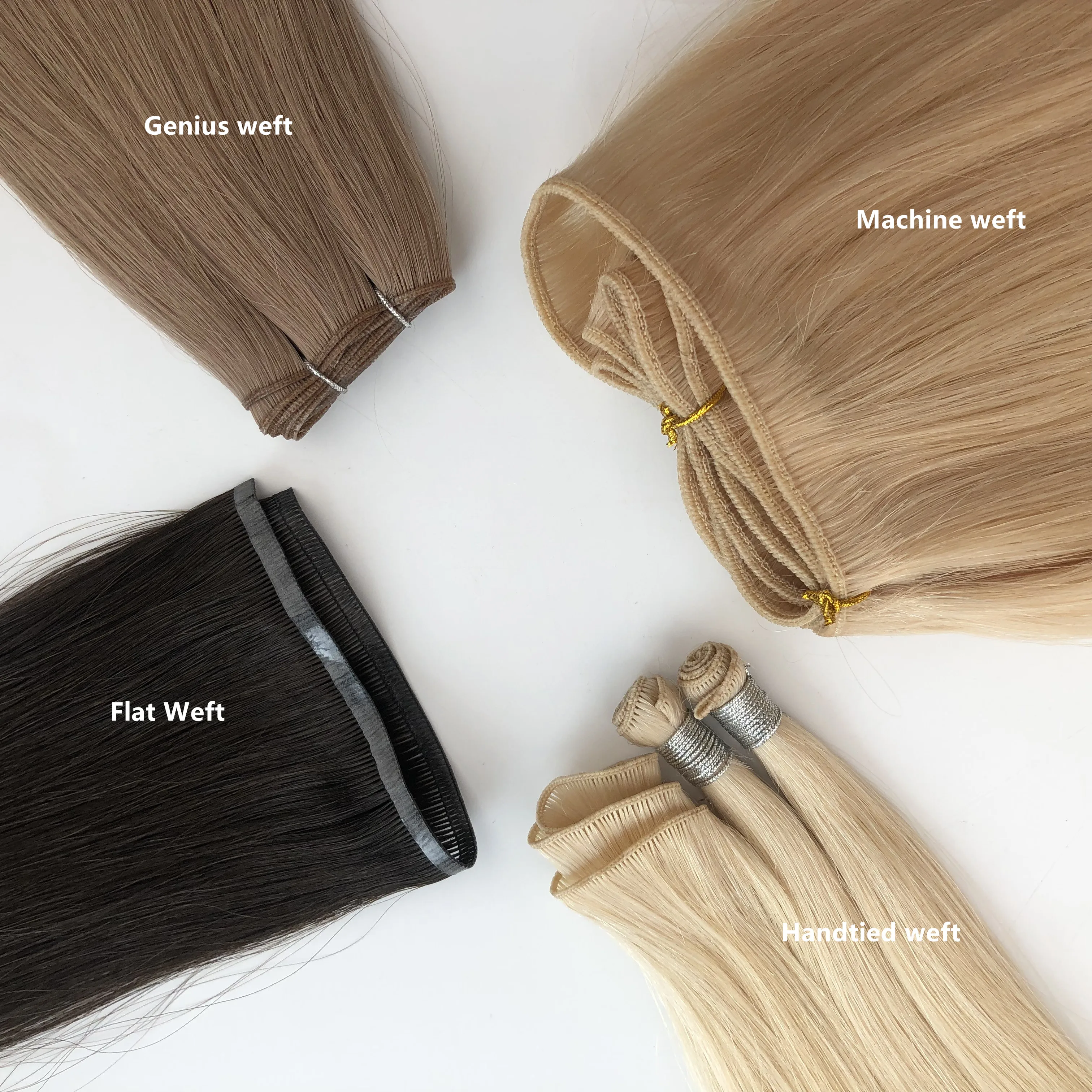 Russian Thin Invisible Genius Weft Hair Extensions