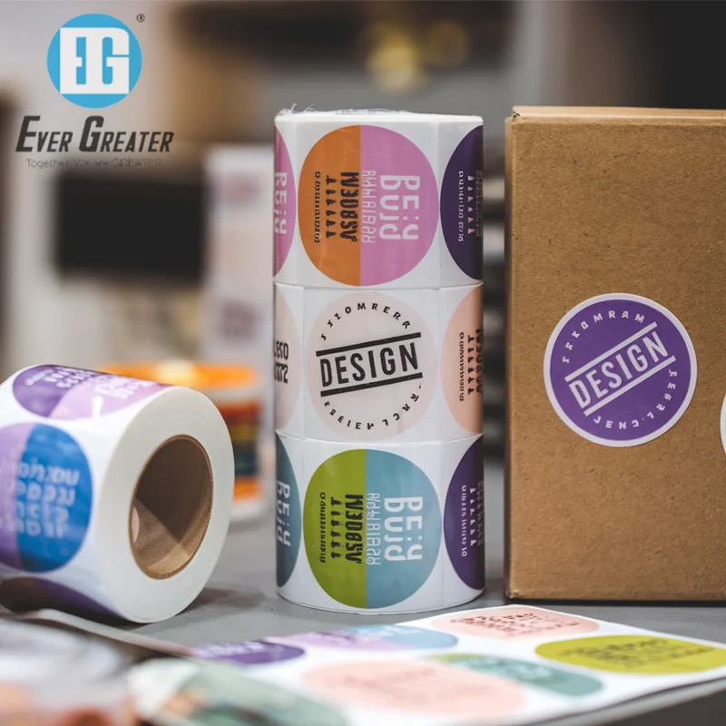 Custom Sticker Roll Label Designs for Personalized Branding and ...