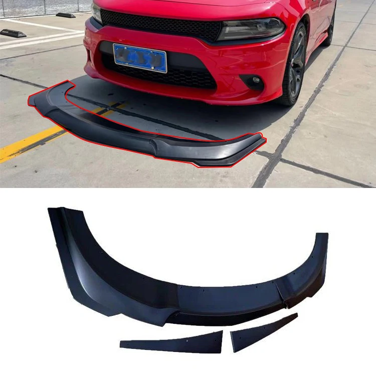 Car Sport Front Bumper Lip Diffuser Splitters Body Kit Scratch ...