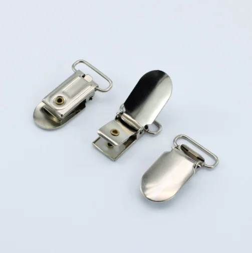 Wholesale Various Adjuster Stainless Steel Suspender Clip
