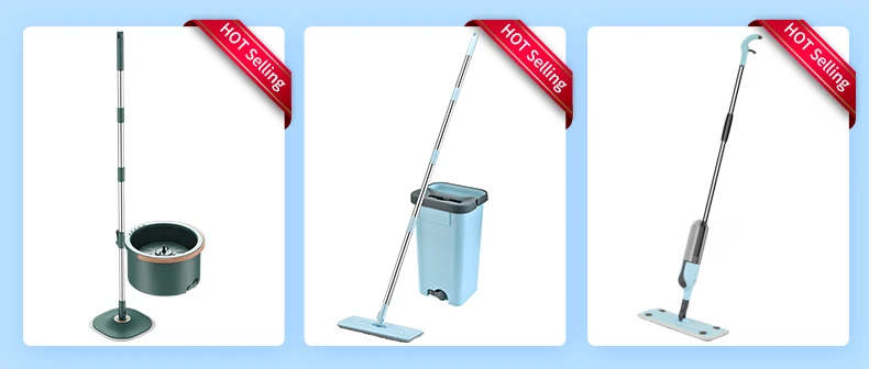 Hand Free Bucket Mops - Efficient Floor Cleaning Tools
