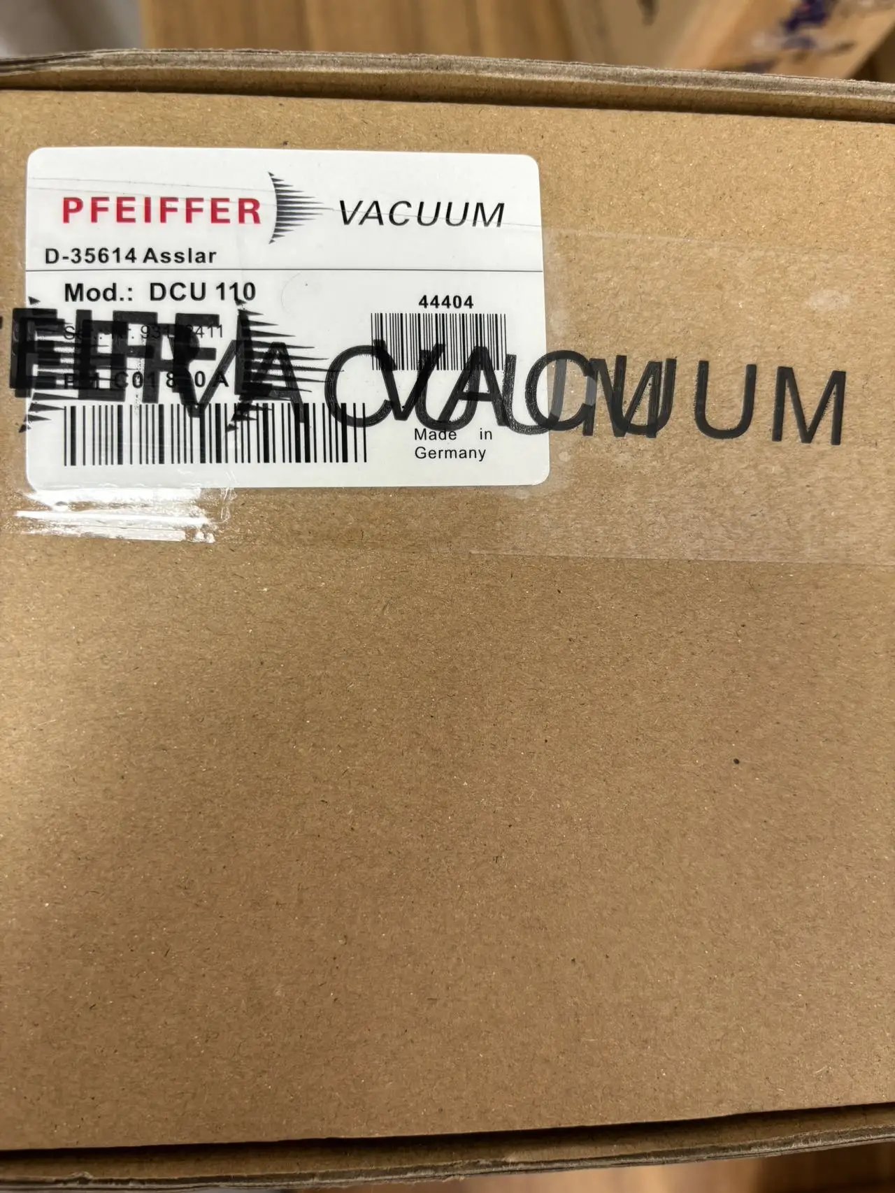 PFEIFFER DCU110 Display Control Unit with Integrated Power Supply P/N ...