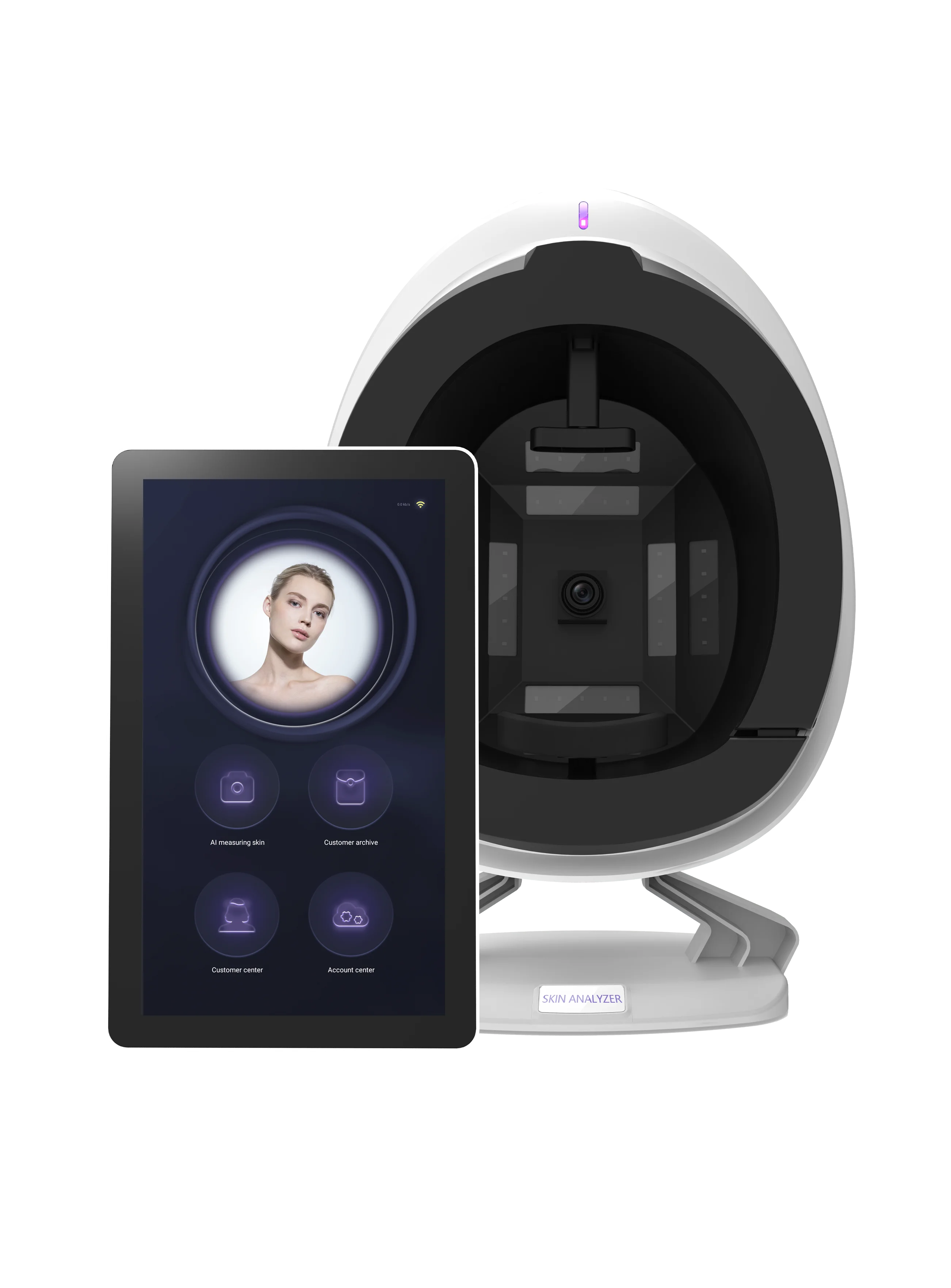 High Pixel Portable 3d Skin Analyzing Machine Face Scanner Diagnosis ...