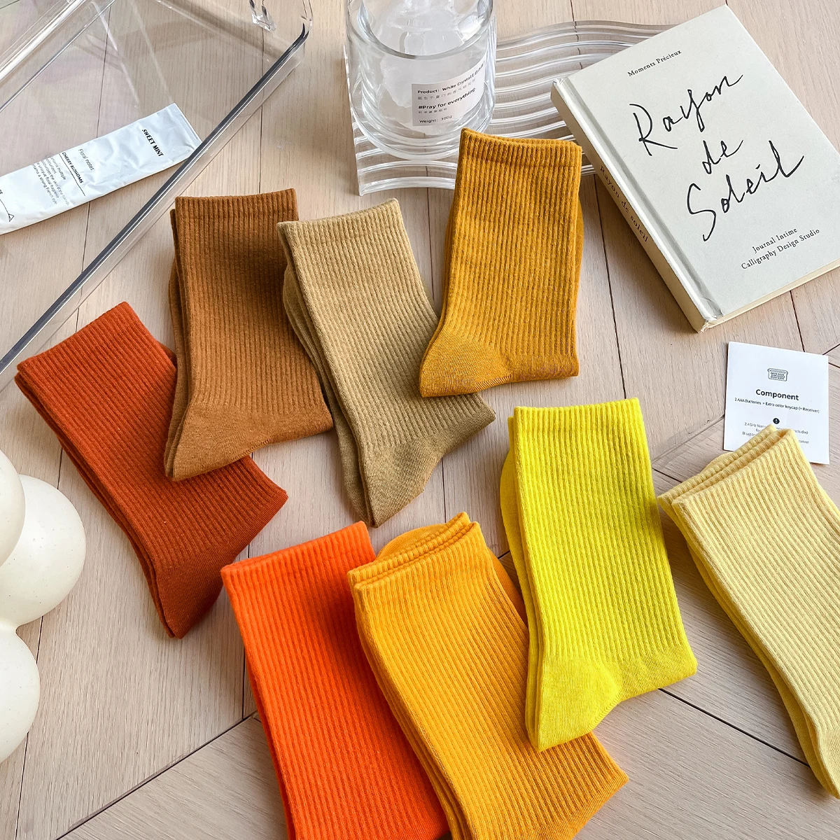 Quentin Wholesale Colorful Socks - Custom Logo Slouch Grip Socks for Women