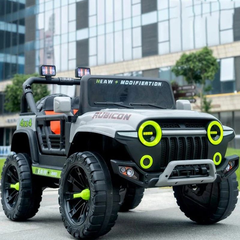 Customized Kids Car Electric 2 Leather Seater UTV for 10 Years Old