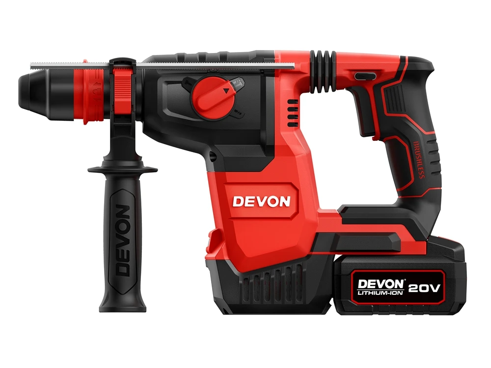 Devon Quick Change Chuck 20v Lithium-ion Heavy Duty Electric Brushless ...