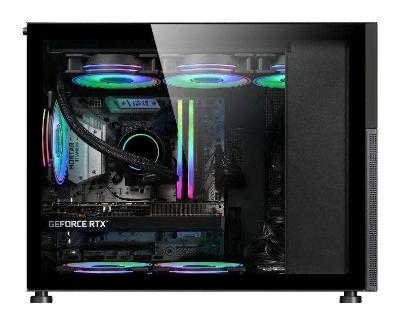 Micro ATX Mid Tower Customization Gaming Pc Gamer case Mid Tower with ...