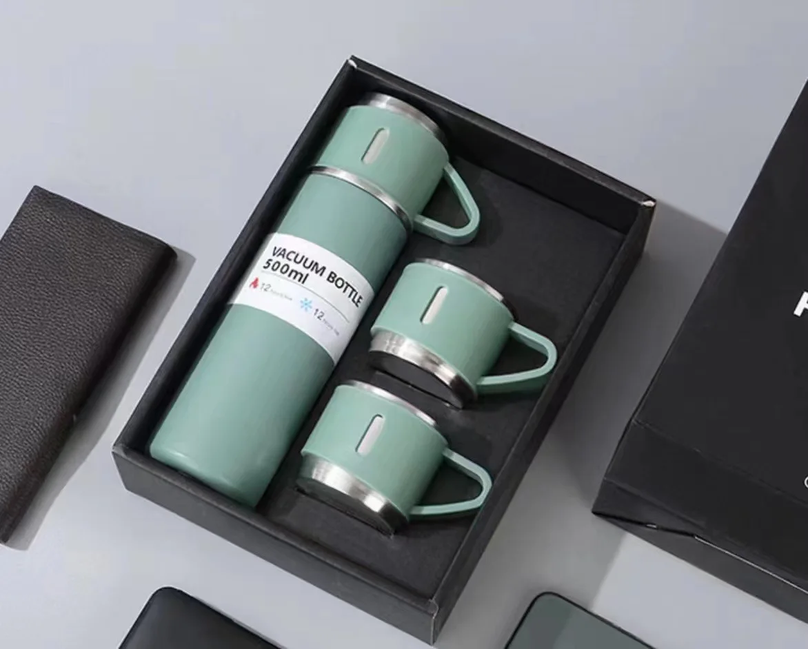 500ml Thermos Luxury Corporate Business Gift Box Set Drinkware Set ...