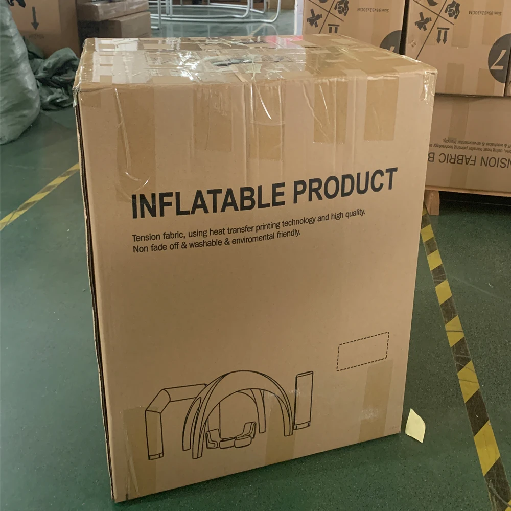 Custom Design Inflatable Motor Sport Tent Easy Set Up 6mx6m Event ...