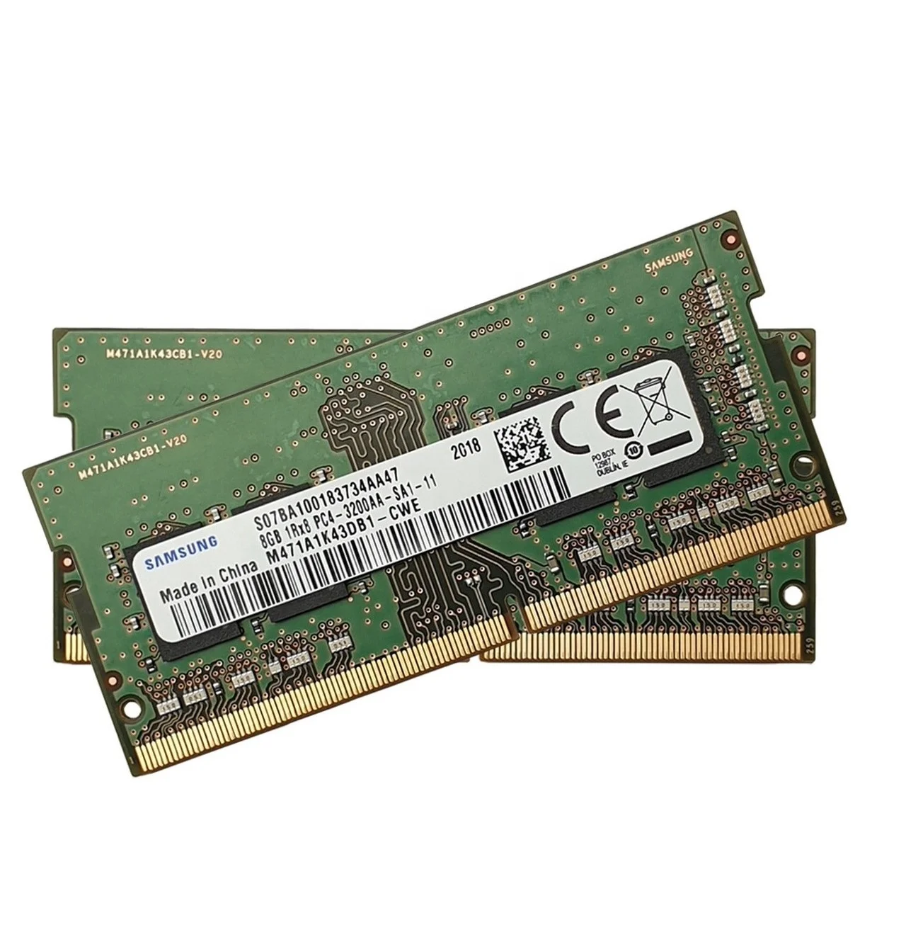 16gb (2x8gb) Ddr4 3200mhz Sodimm Pc4-25600 Non-ecc Unbuffered Cl22 1.2v 260-pin So-dimm Laptop ...