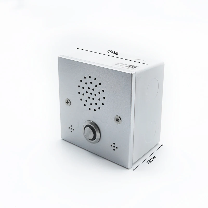 Outdoor SIP Intercom Video IP Phone Call Station Auto-Dial SOS Emerncy ...