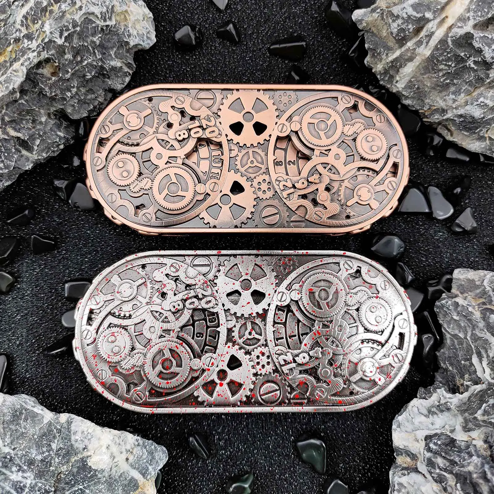 Cyberpunk Blood Spinner Double Creative Hollow Roulette Board Games ...
