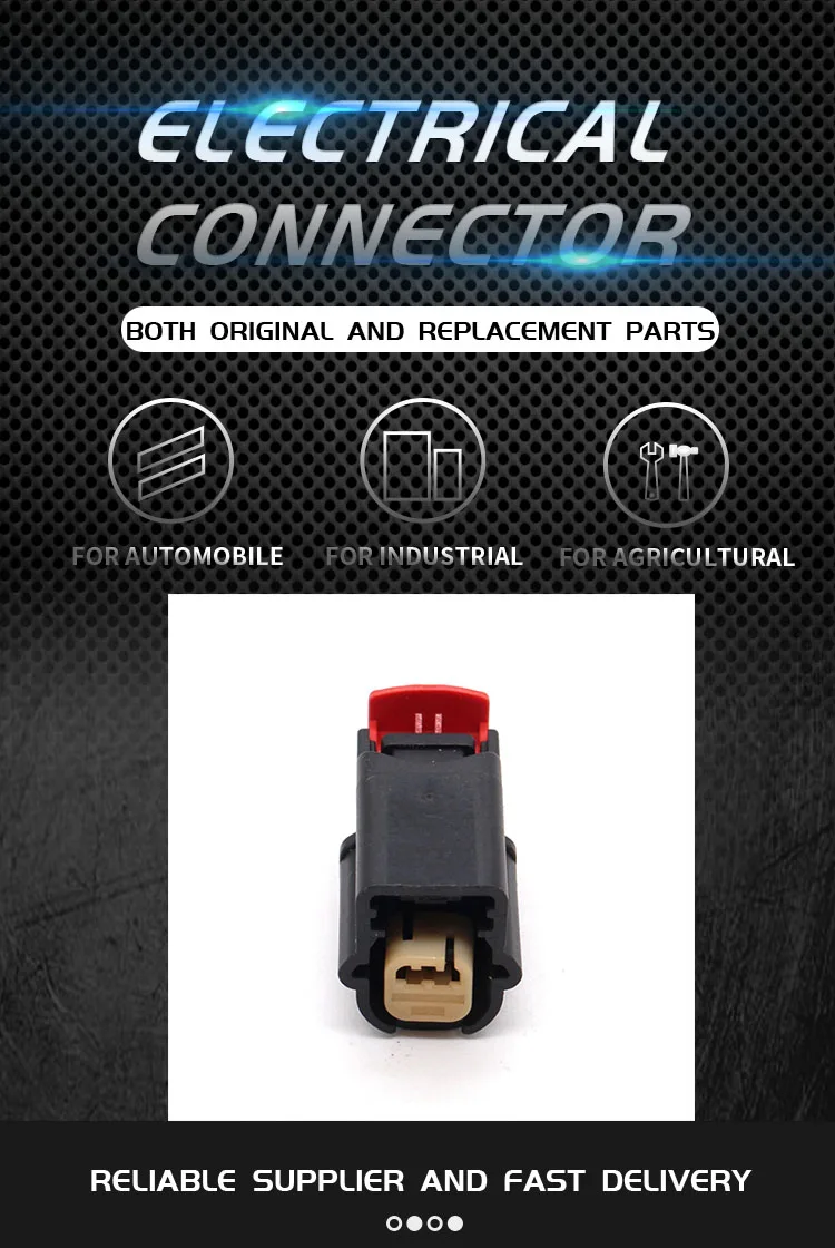 Molex Female 2 Pin Front Bumper Radar Probe Knock Coolant Temperature ...