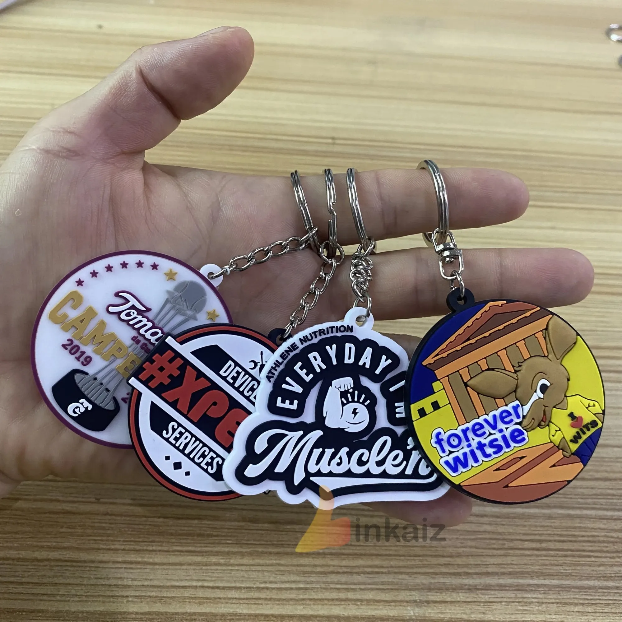 Custom PVC Keychains - Promotional Items with Logo