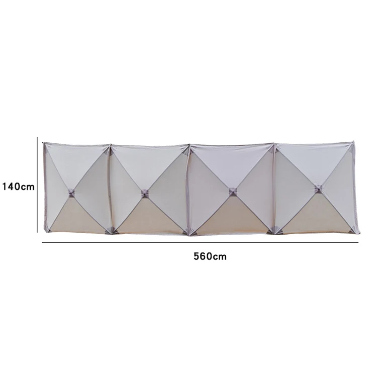 Outdoor Oversized TC Cotton Fabric Roof Tent Awning Rain Shed Lshaped ...