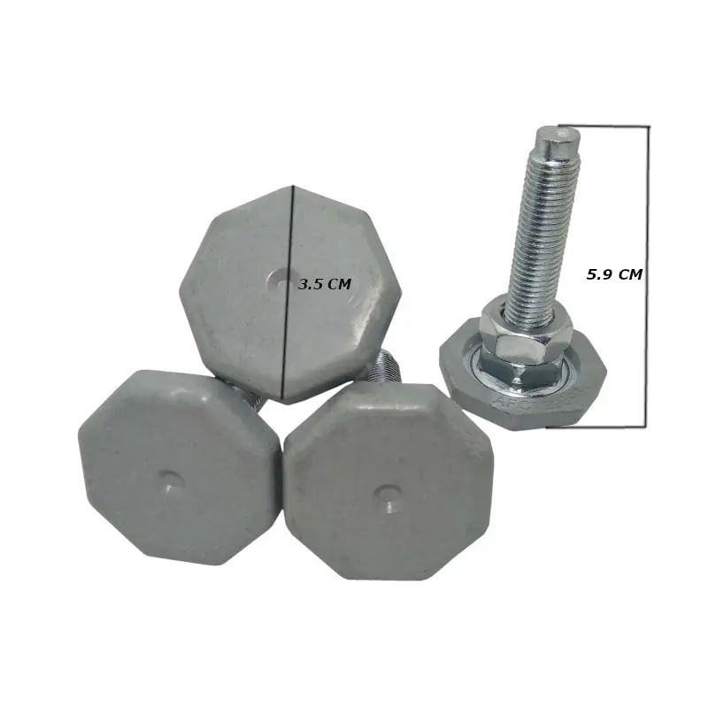 Adjustable Legs Feet Rubber+iron Washing Machine Leg Or Levelling Foot ...