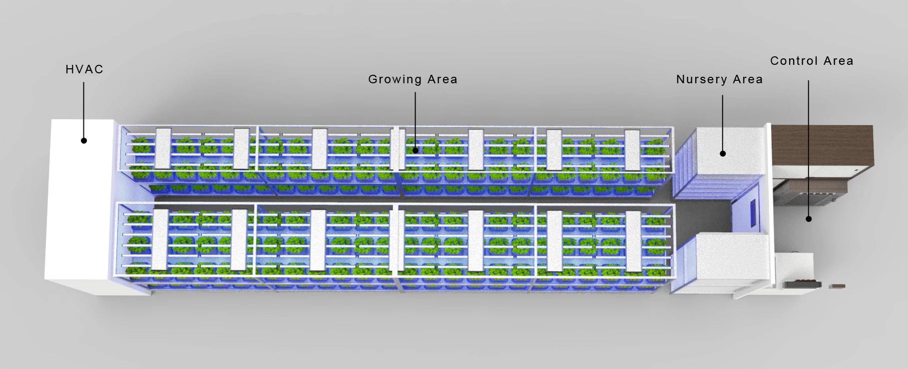 Hydroponic Shipping Container Farms Box - Modular Farm Solution 40HQ ...