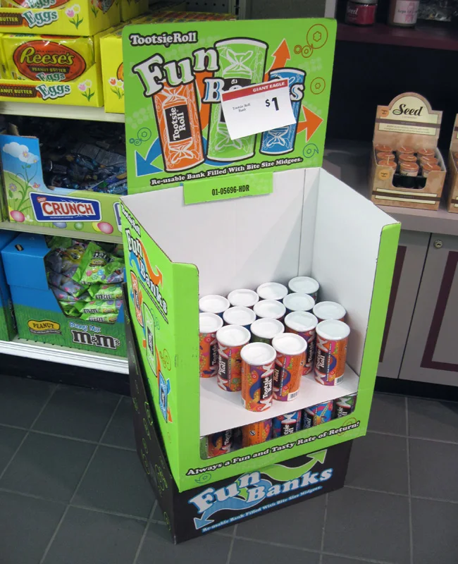 Custom POP Floor Retail Store Product Display Unit Stands