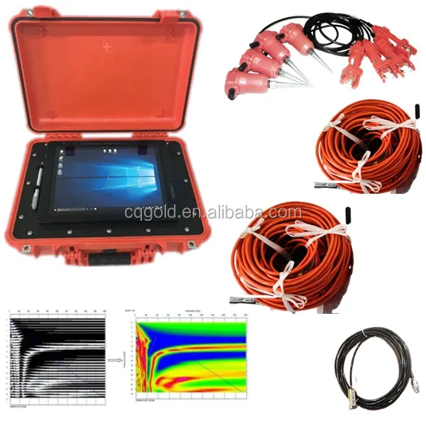 Refraction Microtremor ReMi Shear Wave Survey Seismograph - 24/48 ...