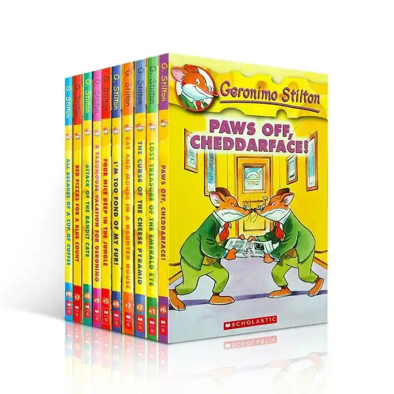 Geronimo Stilton Series - 1-80 Volumes of Fun & Adventure