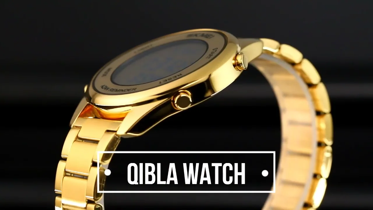 Skmei 1861 Waterproof Alfajr Islamic Montre Saat Qibla Compass Ring ...