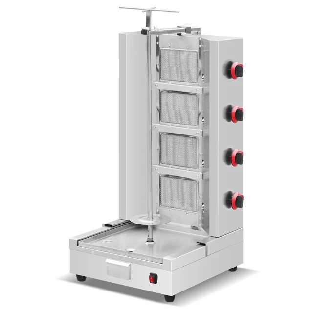 Used Gas 8-Burner Kebab/Doner/Shawarma Machine Automatic Kebab Maker ...