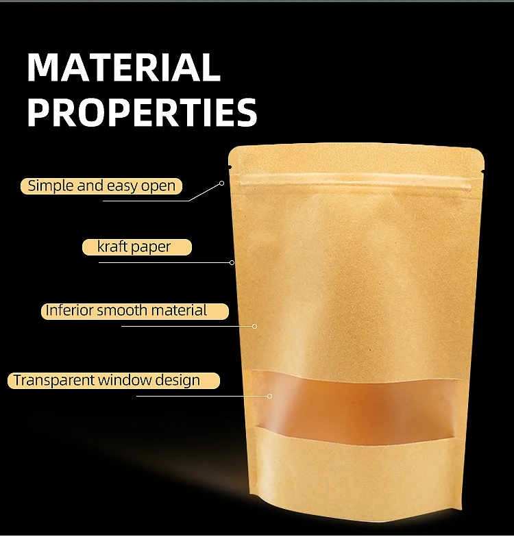 1kg Pouch Custom Printed Food Grade Zipper Stand Up Mix Packaging Flat ...