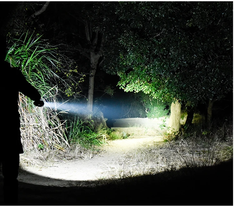 Hot Selling P50 Led 2000 Lumen High Power Led Flashlight Zoom Focus ...