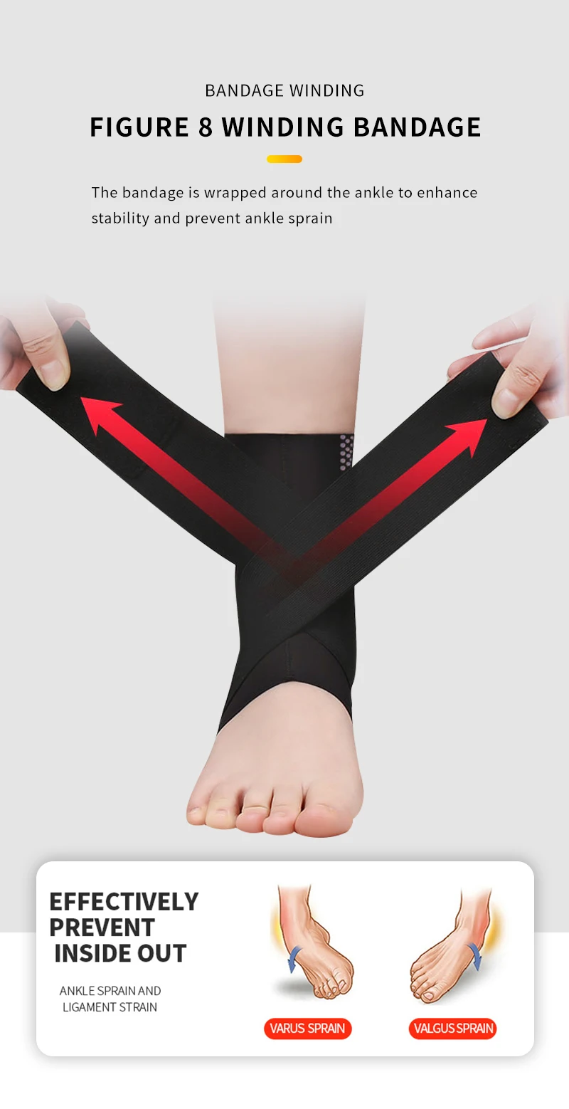 Factory Logo Sports Orthopedic Foot Splint Enhance Brace Spandex ...