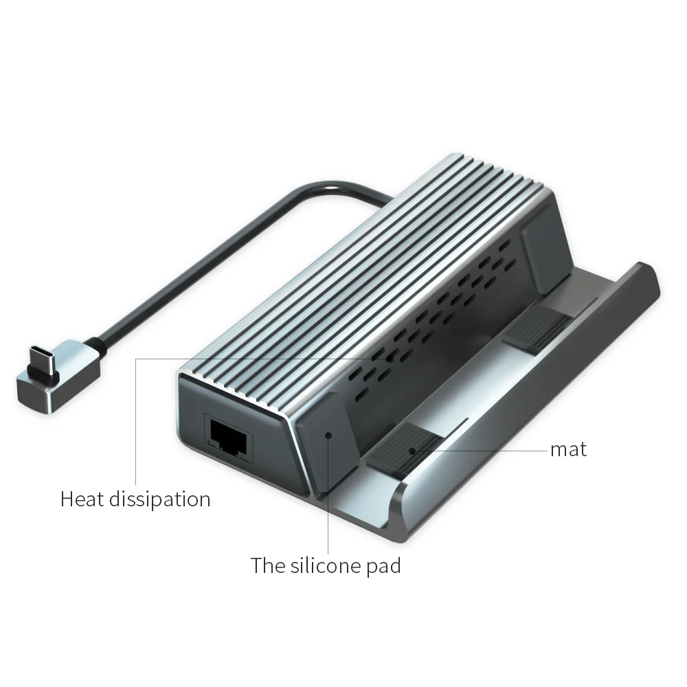 Docking Station For Steam Deck 6 In1 Steam Deck Hub Dock Stand Ethernet ...