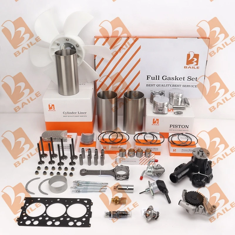 D662 Engine Overhaul Rebuild Kit With Gasket Kit Engine Valves Bearings ...