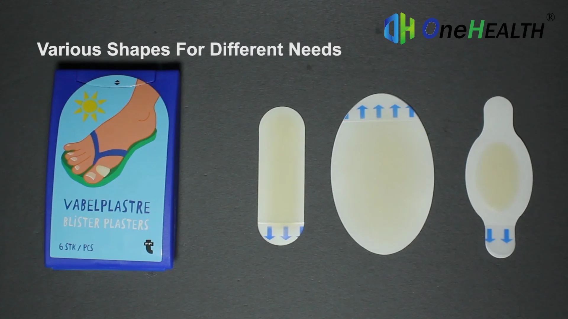Mighty Hydrocolloid Heel Stickers Foot Patch Heel Dressing Blister ...