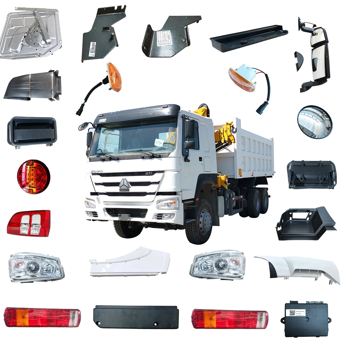 Shop Sinotruk Howo Tipper Dump Truck Spare Parts on Sale