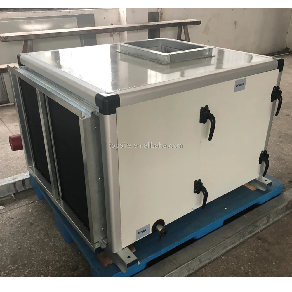 Marine fresh air make up units with vertical discharge connection ...