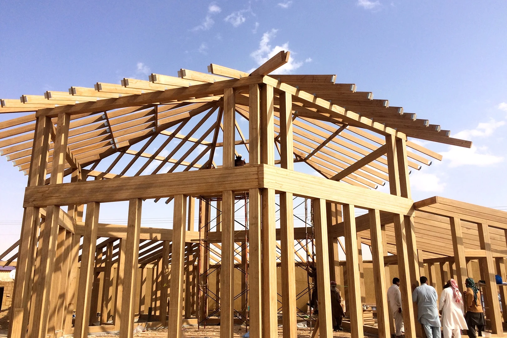 Greezu Curved Bamboo Beam Bamboo House Material Straight Engineered ...