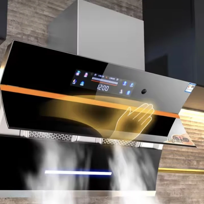 Premium Electric Range Hood Wall Mounted Kitchen Exhaust Fan Extractor ...