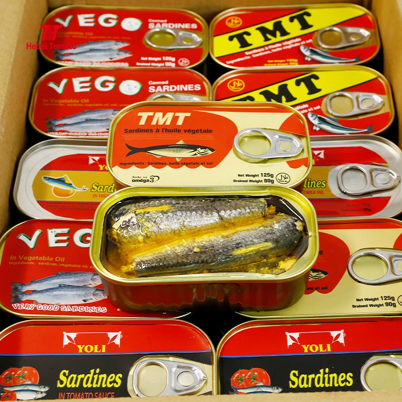 125g Canned Seafood-Mackerel & Sardine in Tomato Sauce 425g Genre ...