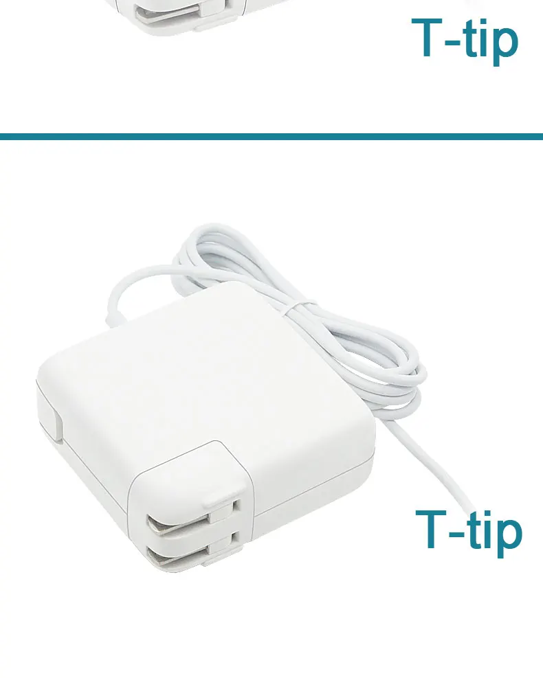 New Design T Tip 16.5v 3.65a 60w Laptop Power Adapter For Macbook ...