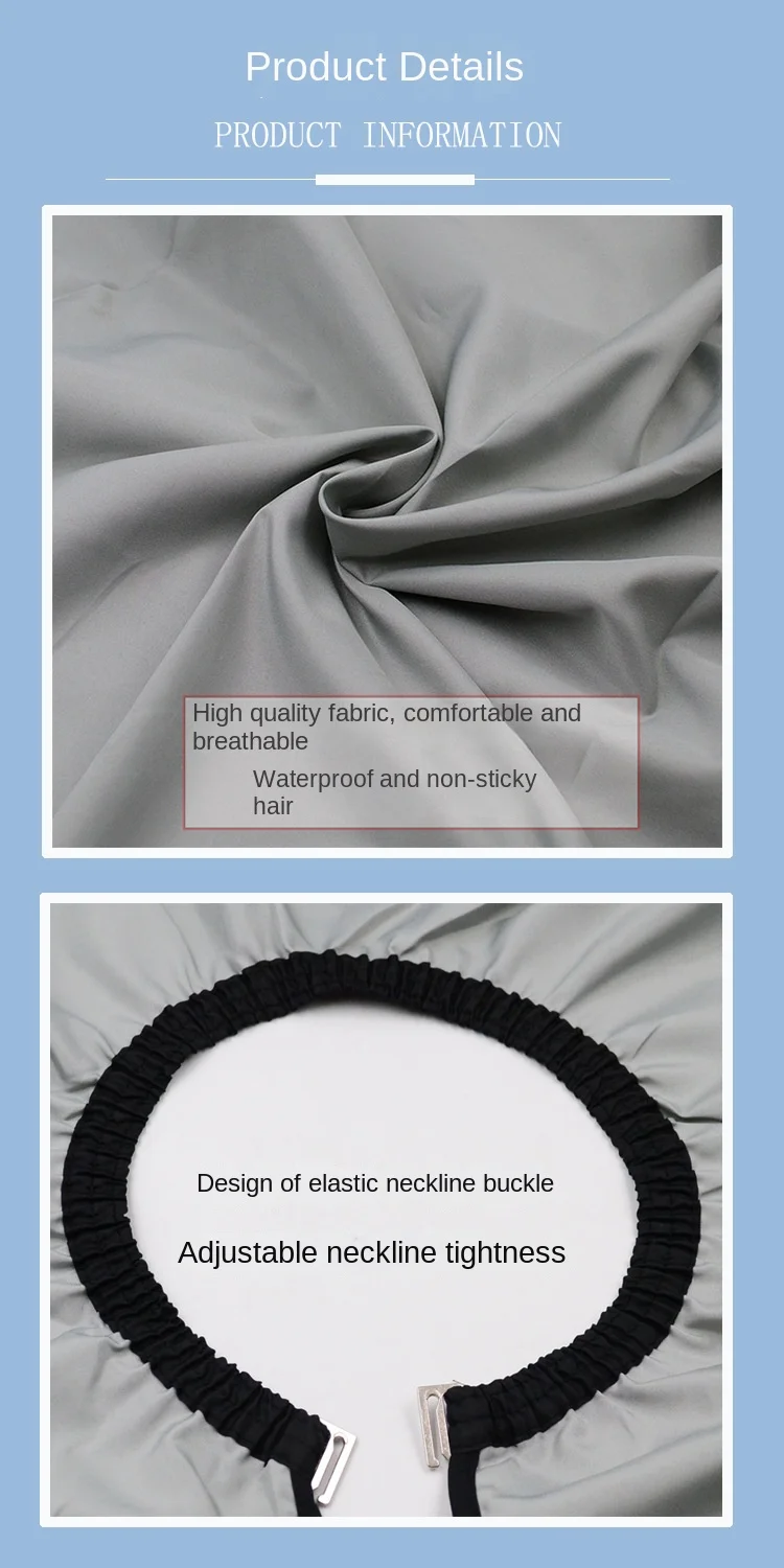 Extra Large Plus-sized Version 2 M Hairdressing Cape Waterproof Wai Cloth For Hair Salon Trendy ...